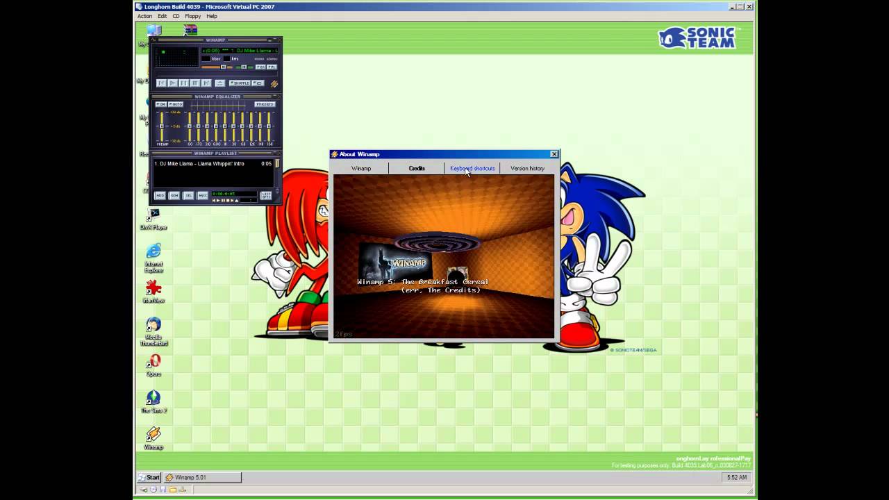 Longhorn (Win Vista Milestone 6) Build 4039.mp4 - YouTube