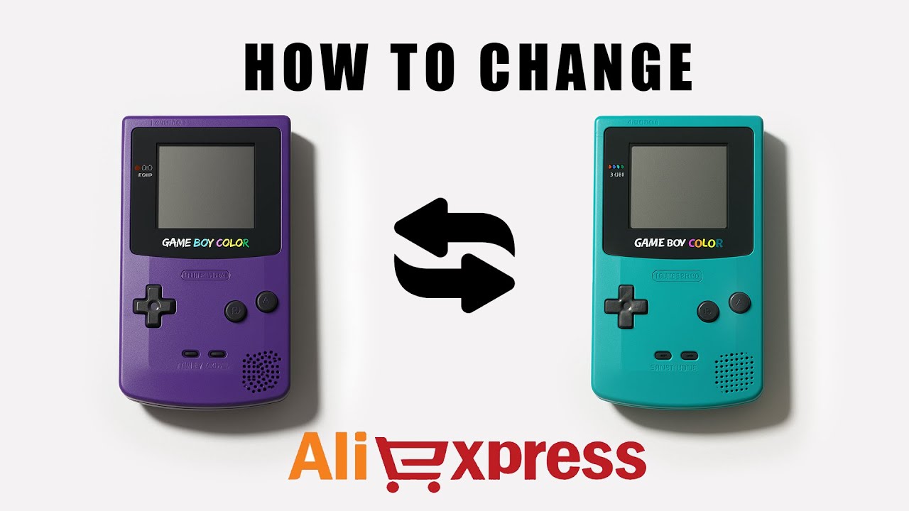 Game Boy Color Shell Replacement: Detailed Step-by-Step Technical Guide ...