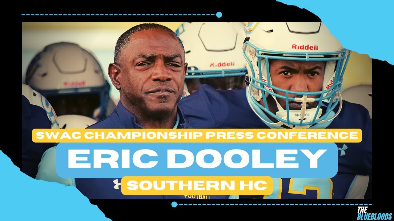 Southern HC Eric Dooley Previews 2022 SWAC Championship Against Jackson ...