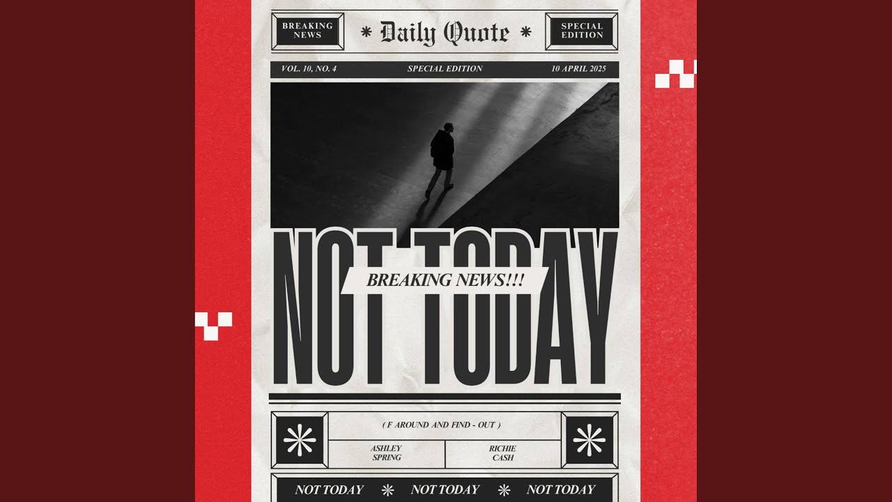 Not Today (feat. Richie Cash) - YouTube