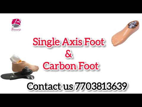 Single Axis foot and it's Features || Bornlife Artificial Limbs Center ...
