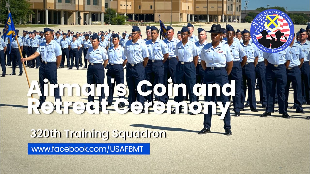 320th Training Squadron Airman's Coin and Retreat Ceremony -- June 28 ...