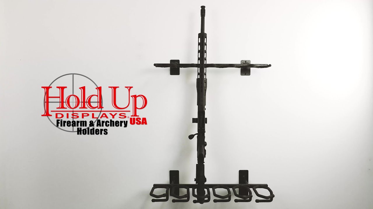 Hold Up Displays HD53-FW Installation Video - YouTube