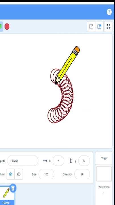 drawing with code || scratch programming || drawing circle of circles. - YouTube