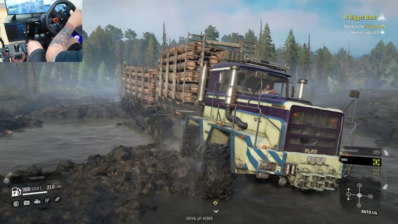A bigger boat - PLAD 450 - SnowRunner - YouTube