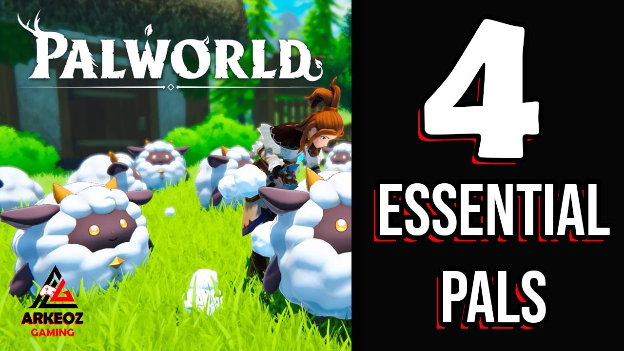 4 Essential Starter Pals at Base - Palworld - YouTube