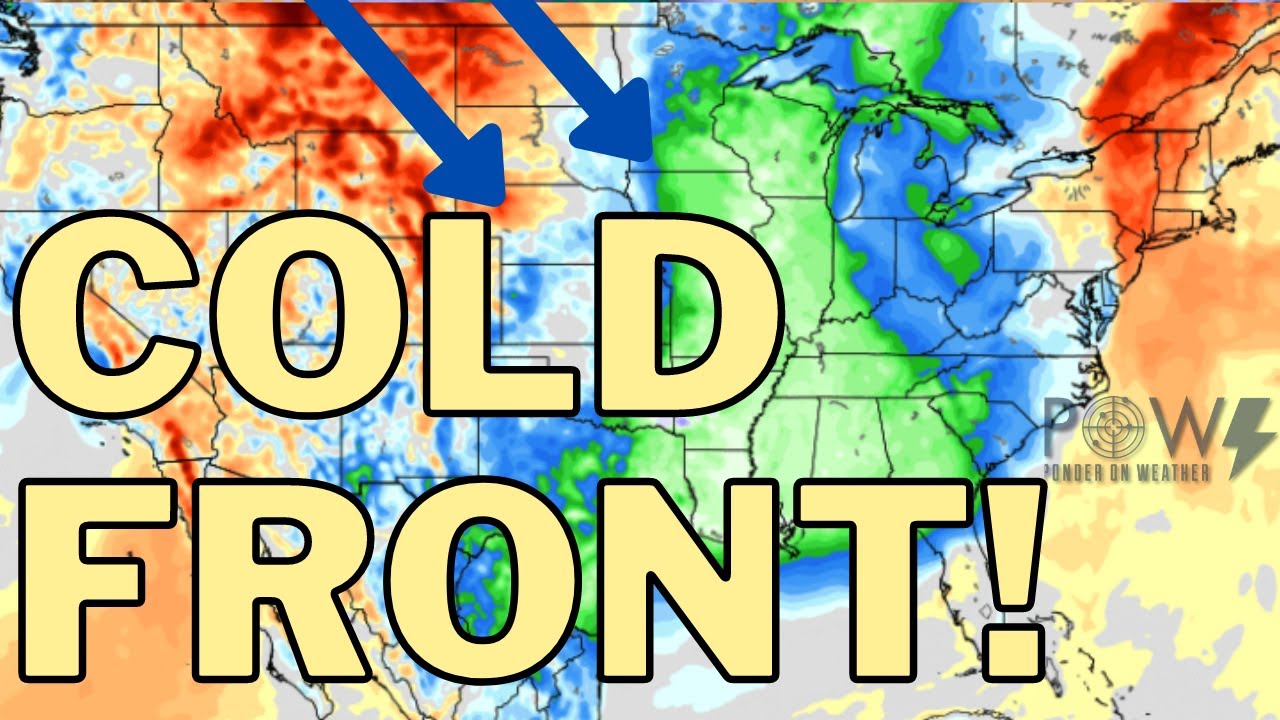 Cold Front Brings A Taste of Fall & Snow! POW Weather Channel - YouTube