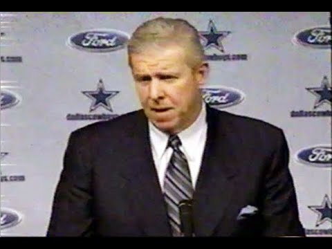 Bill Parcells is hired to coach the Dallas Cowboys (2003) - YouTube