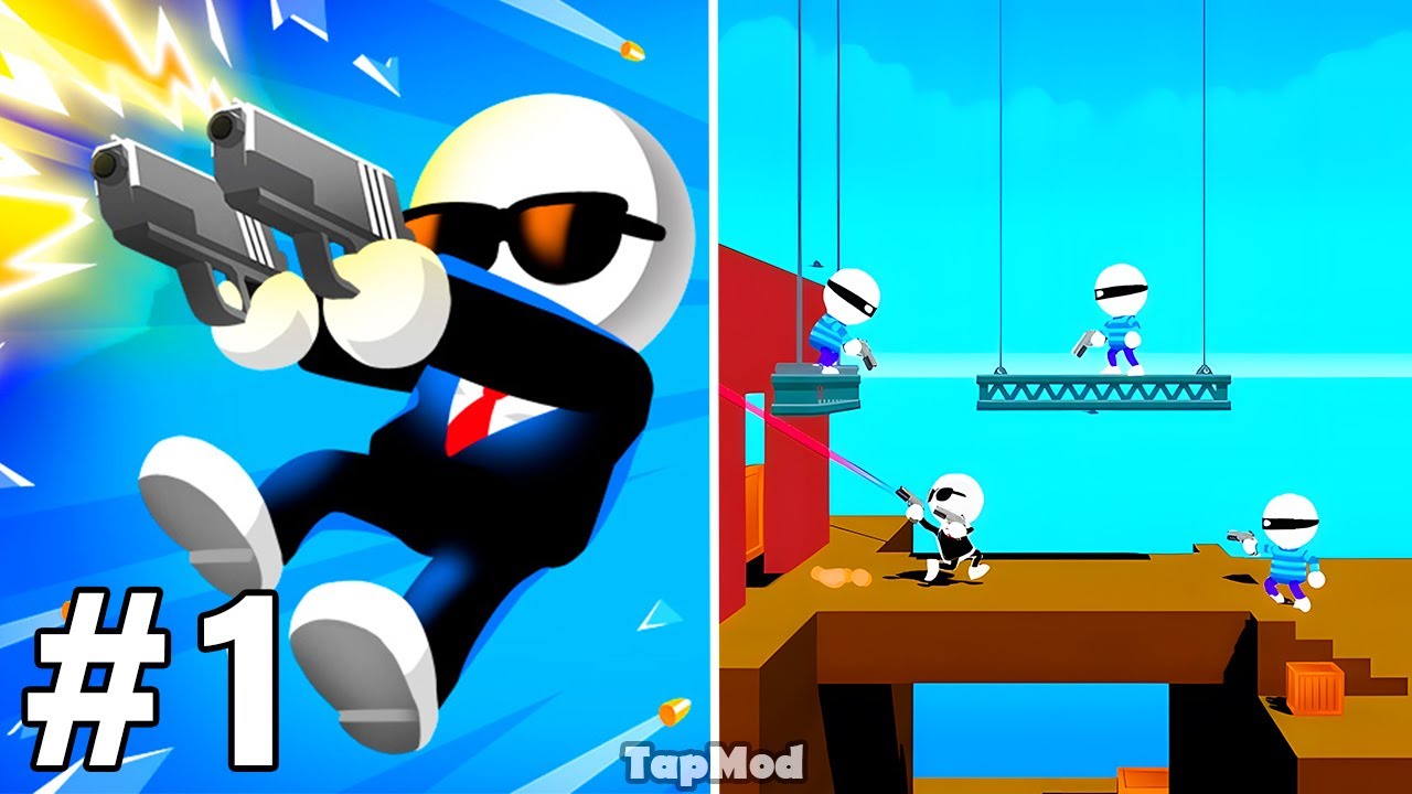 Johnny Trigger: Action Shooter - Gameplay Walkthrough Part 1 Stickman ...