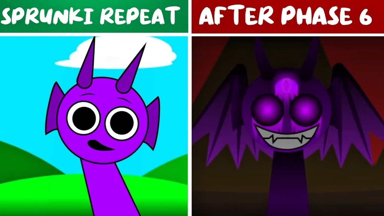 Sprunki Original But Everyone Is REPEAT After Phase 6 - YouTube