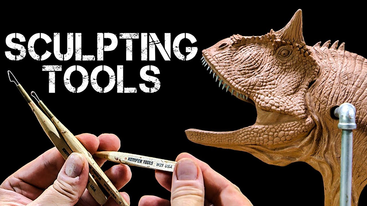 How to Sculpt a Dinosaur: Sculpting Tools - FREE CHAPTER - YouTube