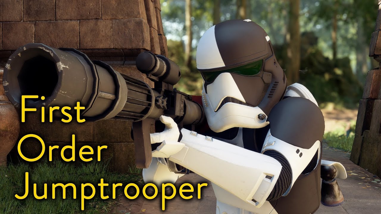 First Order Jumptrooper Improvement Mod | Star Wars Battlefront 2 - YouTube