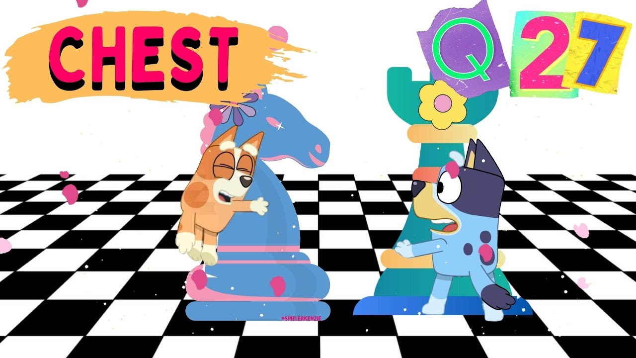 Bluey Season 3 Episode "Chest" Quiz#27 - A Chess Episode - YouTube