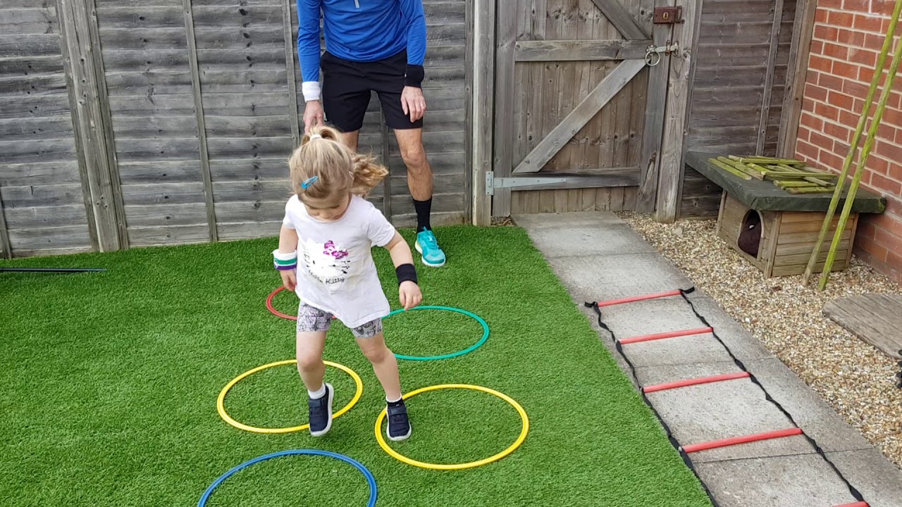 Matt Rogers Tennis at Home - Obstacle Course Warm Up - YouTube