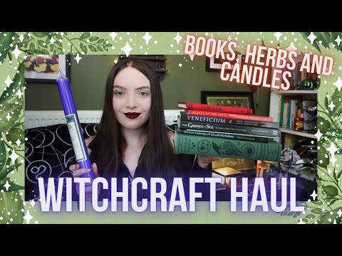 Witchcraft Haul║Spirit Summoning, Herbs and Black Letter Press Books