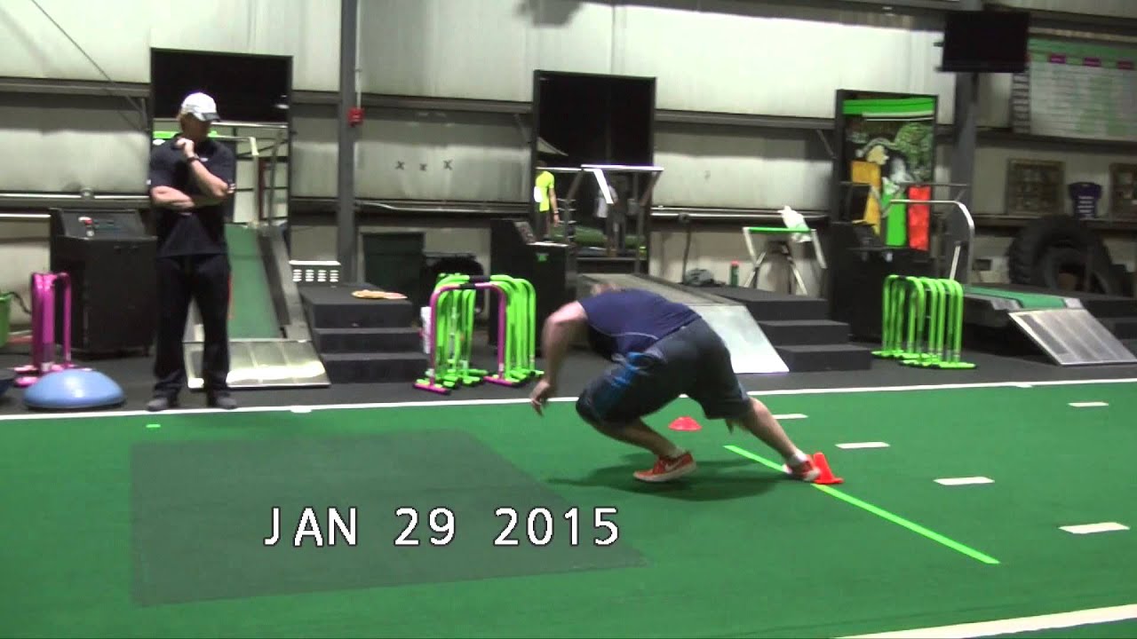 NFL Combine Training - YouTube