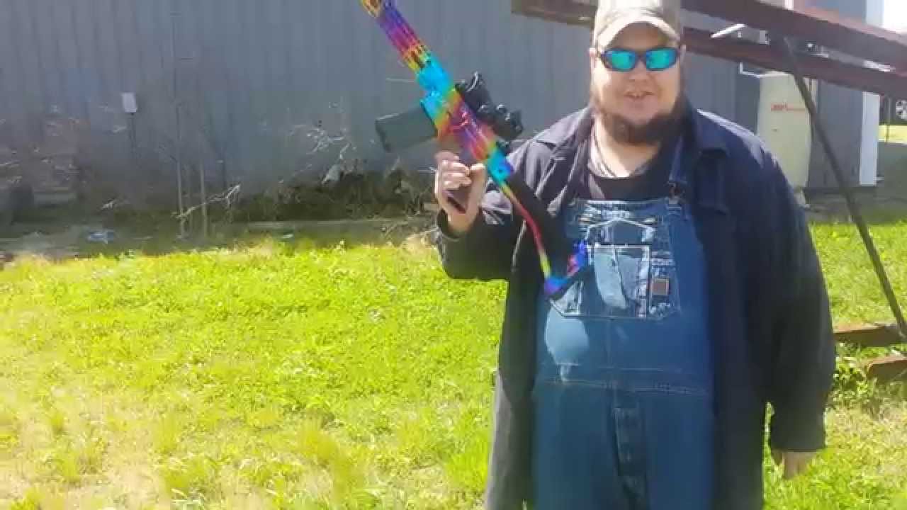 Tony Getting Trigger Happy With A 3 Gun Competition AR-15 - YouTube