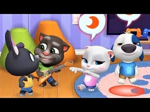 MY TALKING TOM FRIENDS LUNAR NEW YEAR 🎊🎊 UPDATE HD ANDROID iOS GAMEPLAY ...
