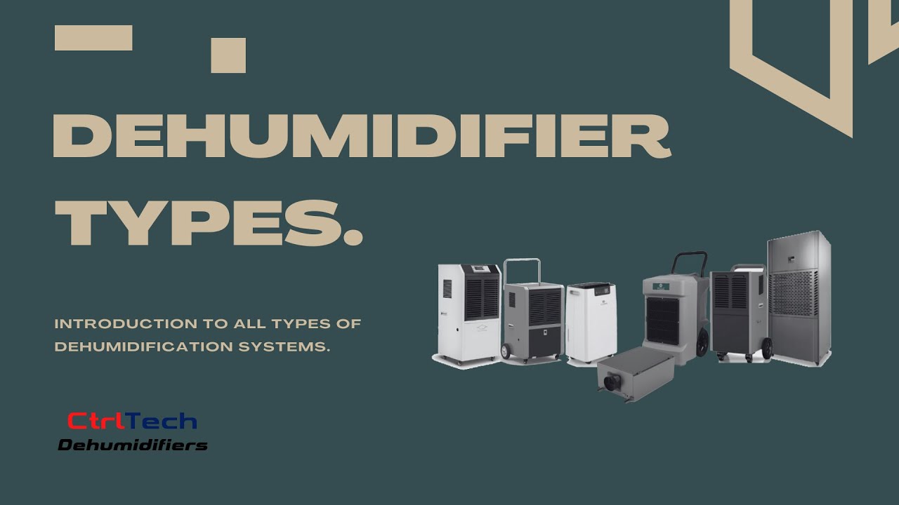 Dehumidifier types. | What are the different types of dehumidifiers ...