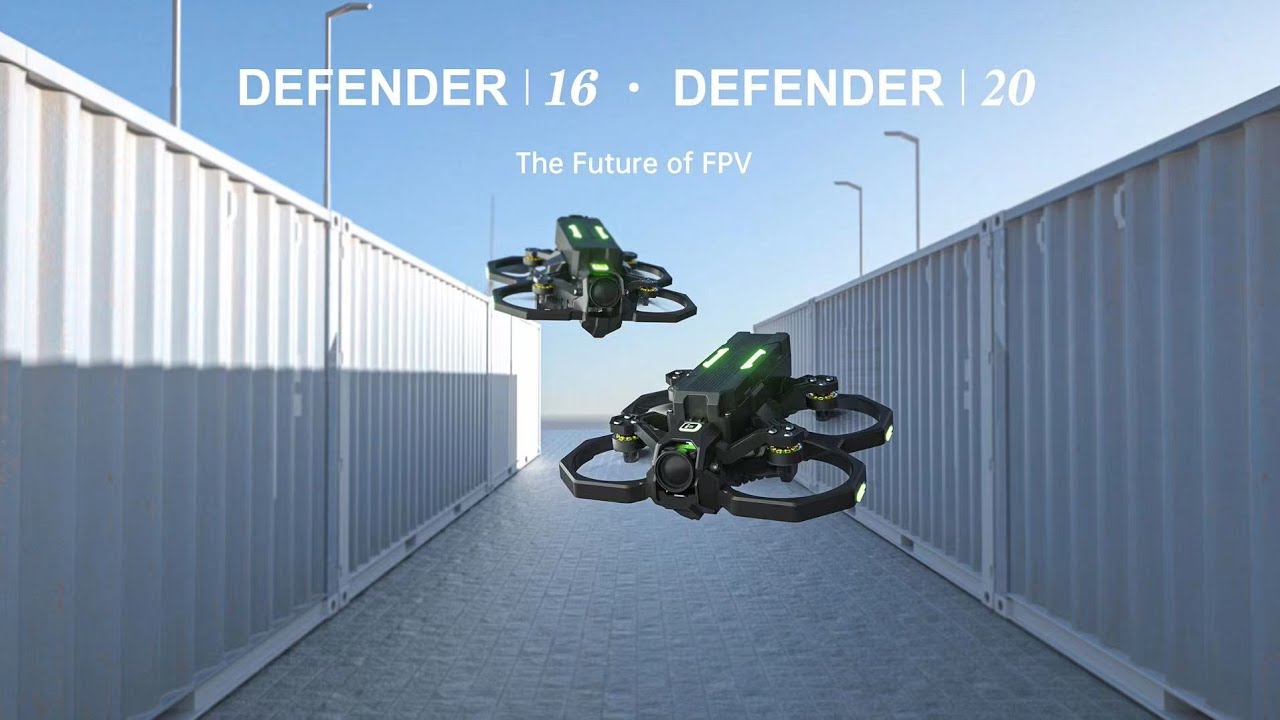 Introducing Defender 20 & Defender 16 | The Future of FPV - YouTube