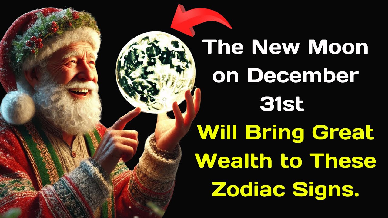 The New Moon on December 31st Will Bring Great Wealth to These Zodiac ...