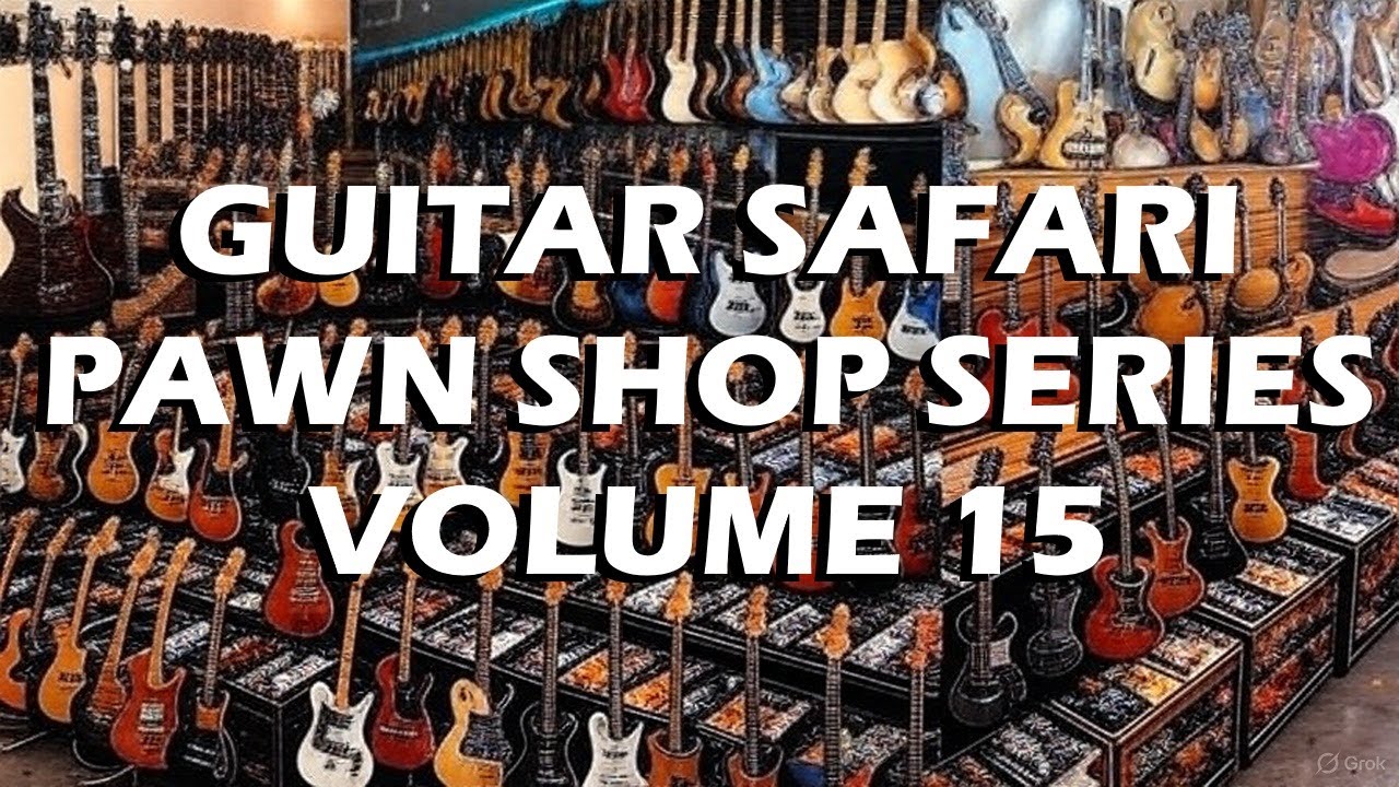Pawn Shop Guitar Safari Volume 15 with some Compilation Clips - YouTube