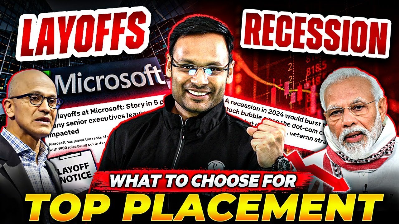 Layoffs and Recession: Choosing Between CS, IT, or DA for Top Placement ...