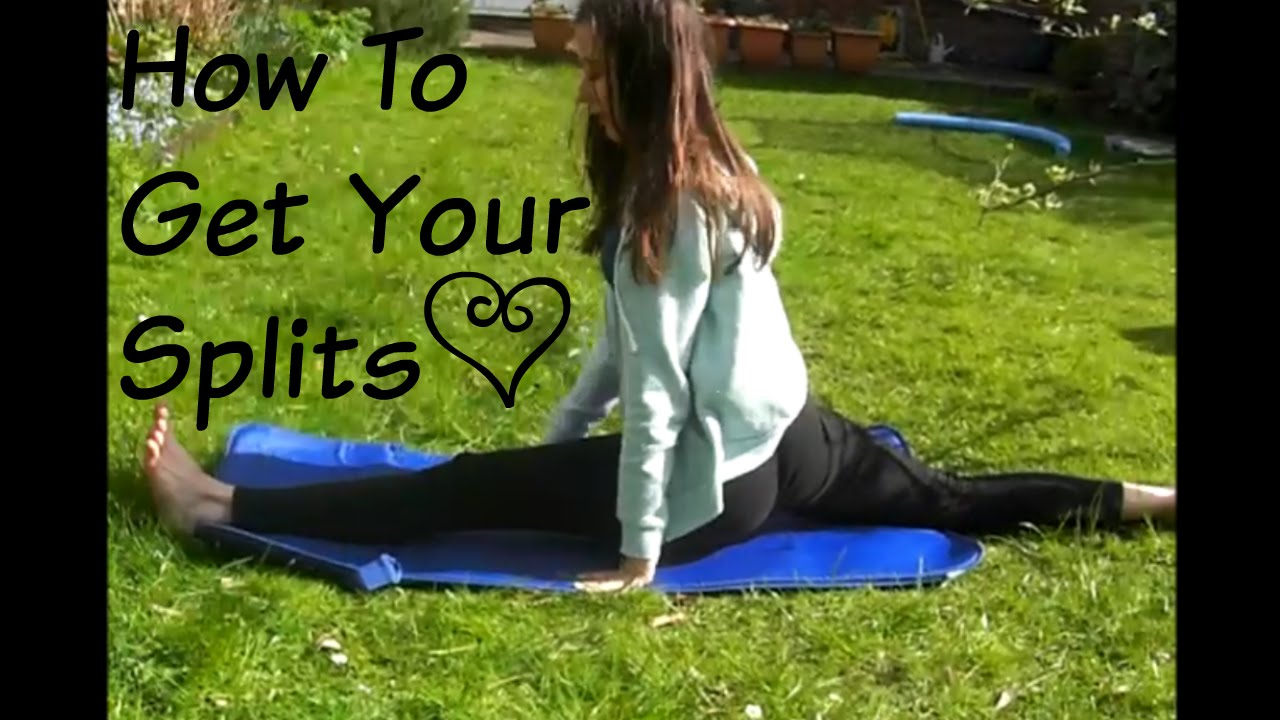 How to get your splits for beginners - YouTube