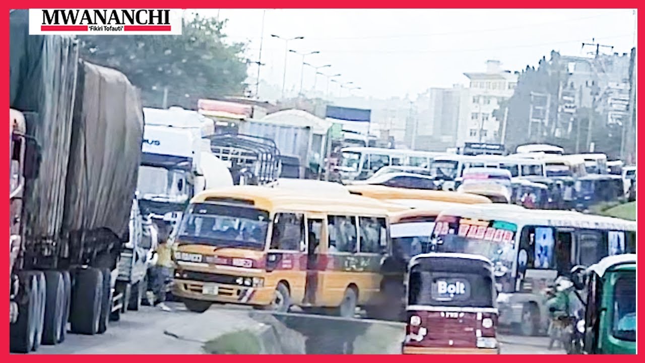 FOLENI KUBWA MANDELA ROAD, MADEREVA WAHAHA - YouTube