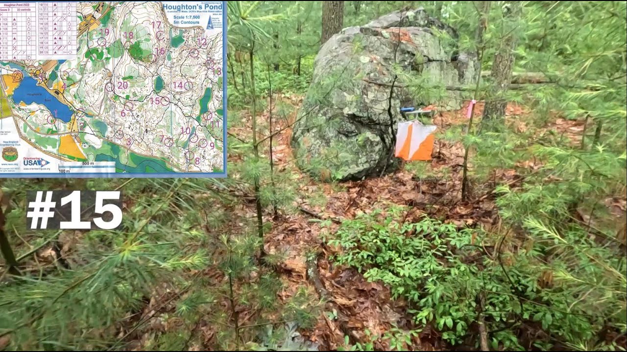 Score Orienteering in the Blue Hills, Massachusetts, June 2013 - YouTube