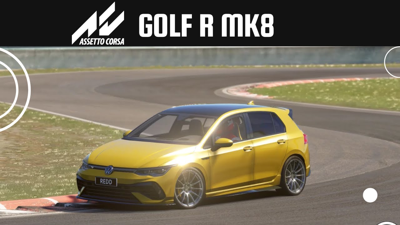 ASSETTO CORSA MOD - GOLF R MK8 - DOWNLOAD NA DESCRIÇÃO - YouTube