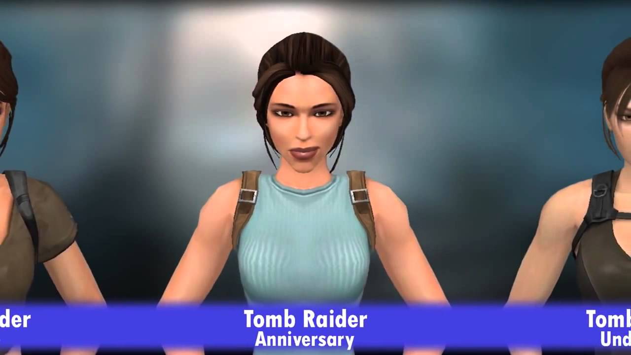 Tomb Raider - Lara Croft Evolution - YouTube