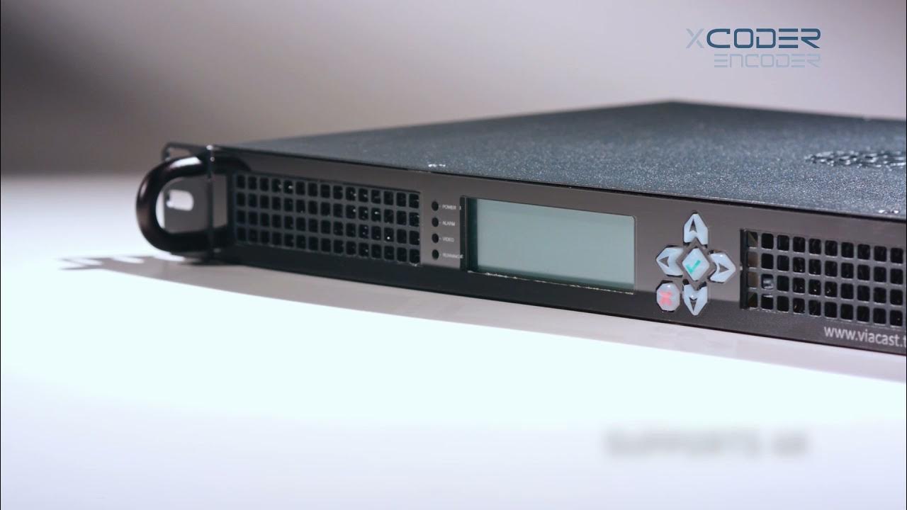 VIACAST - XCODER 4ch Encoder/Decoder - YouTube