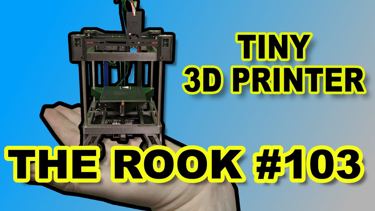 Building the Rook a 3d printed 3d printer - YouTube