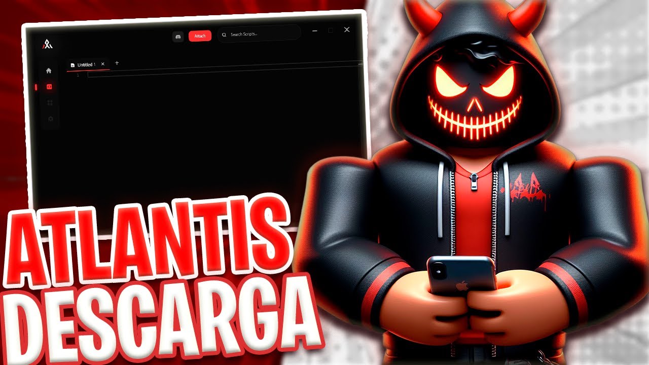 Roblox Executor PC🚀ATLANTIS SIN BANEO GRATIS! (DESCARGA) Sin Key 🔑 ...