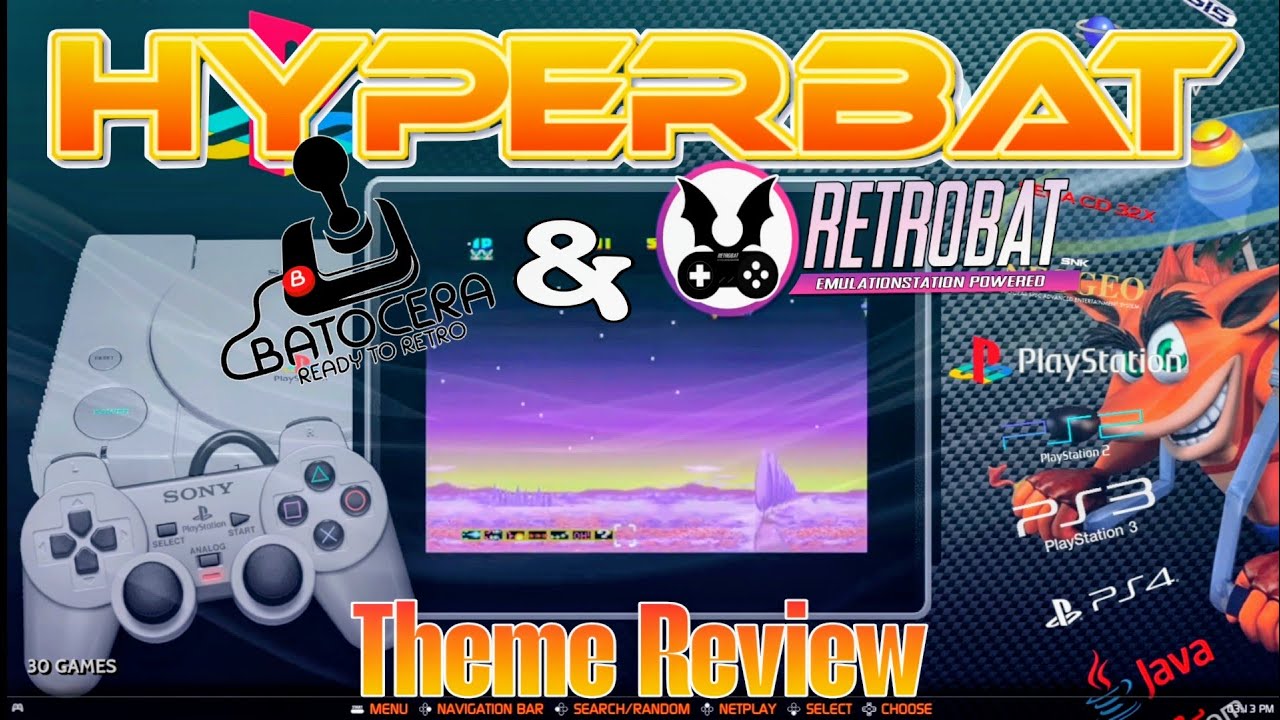This Is The BEST Batocera & RetroBat Theme + Theme Editor App ...
