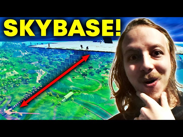Awesome Fortnite Sky Base The Best "secret" Landing Spot In Season 1