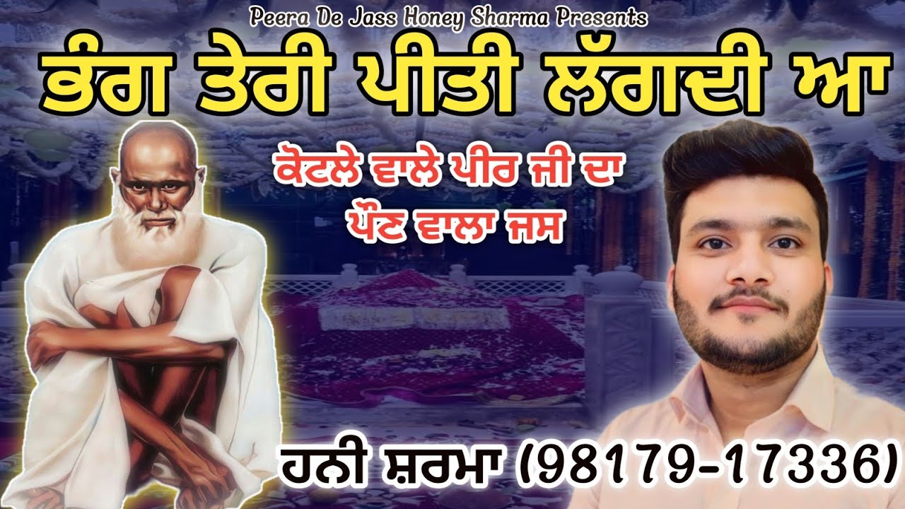 Bhang Teri Peeti Lagdi Aa ਭੰਗ ਤੇਰੀ ਪੀਤੀ ਲੱਗਦੀ ਆPeera de Jass Honey ...