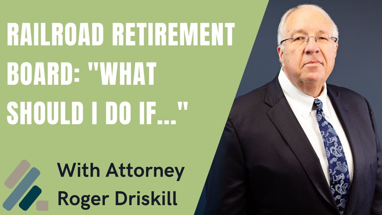 Railroad Retirement Board: "What should I do if...?" - YouTube