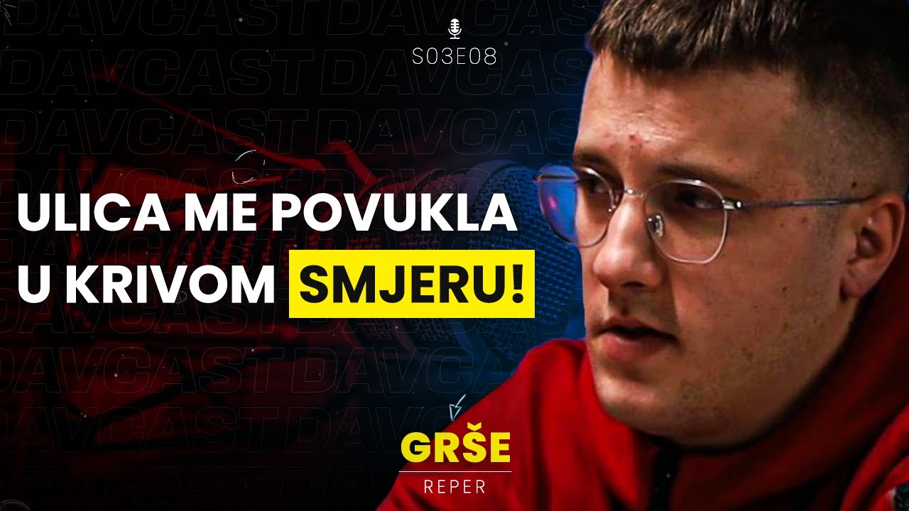 GRŠE: SANJAO SAM KAO MALI OVO STO DANAS ŽIVIM! | DAVCAST PODCAST - YouTube