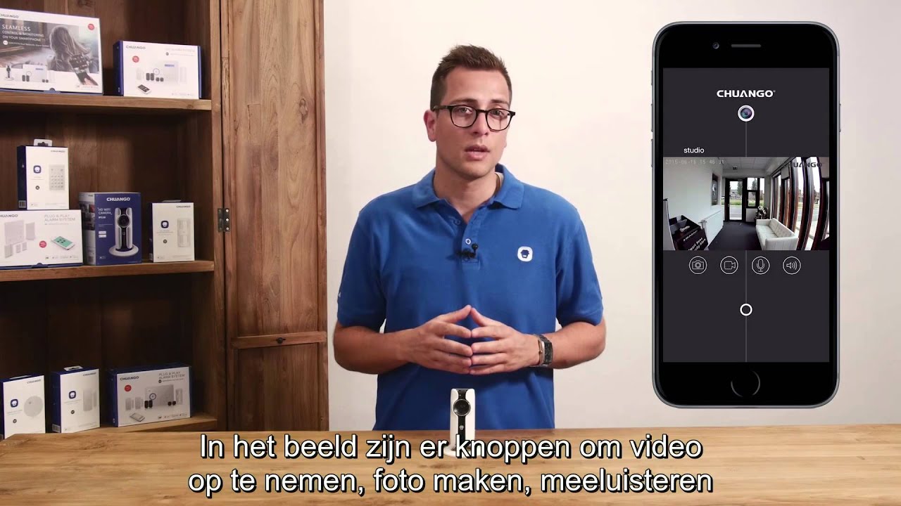 Chuango IP116 HD WiFi Camera (NL Ondertiteld) - YouTube