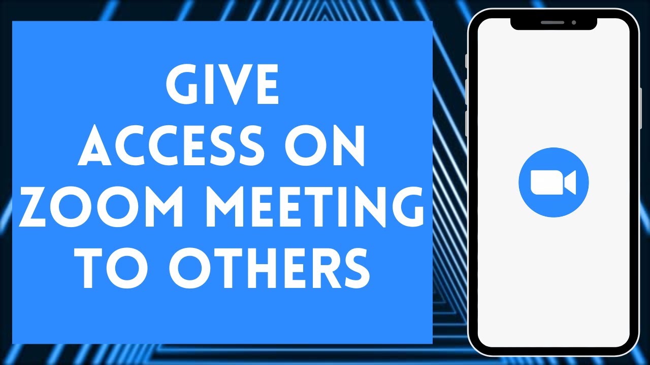 How To Give Access In Zoom Meeting To Others | Enable Screen Sharing On ...