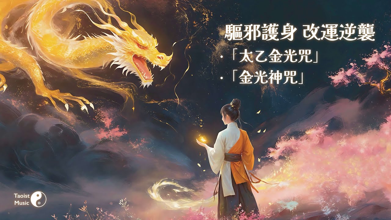 道教神咒“金光”驅邪護身，改運逆襲！Taoist Golden Light Mantras - YouTube