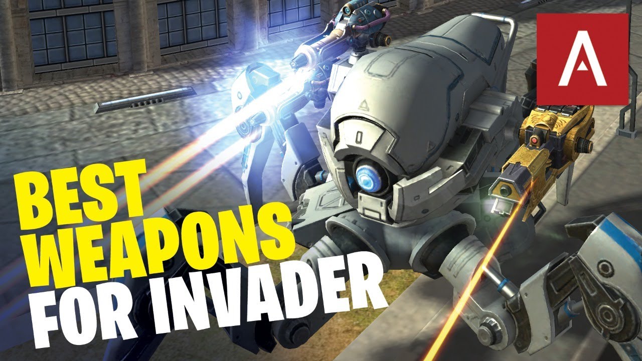 🔴 War Robots - Recommended Weapons For The INVADER WR Live Gameplay ...
