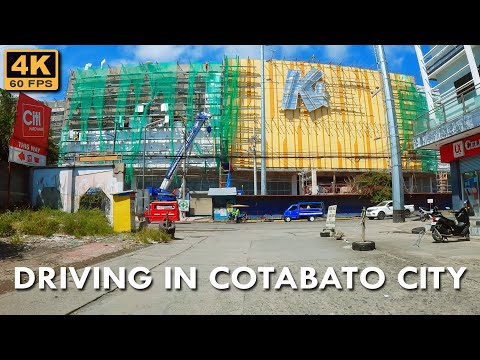 Saturday Morning Drive | Daily Travel 312 | Driving in Cotabato City | 4K UltraHD 60fps