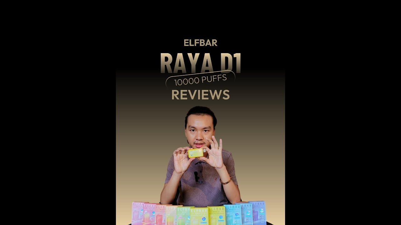 ELFBAR RAYA D1 10000 Puffs Reviews - YouTube