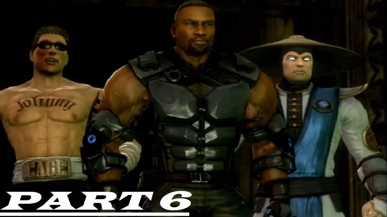 Mortal Kombat 9 "Jax" PS Vita Walkthrough Gameplay Part 6 - YouTube