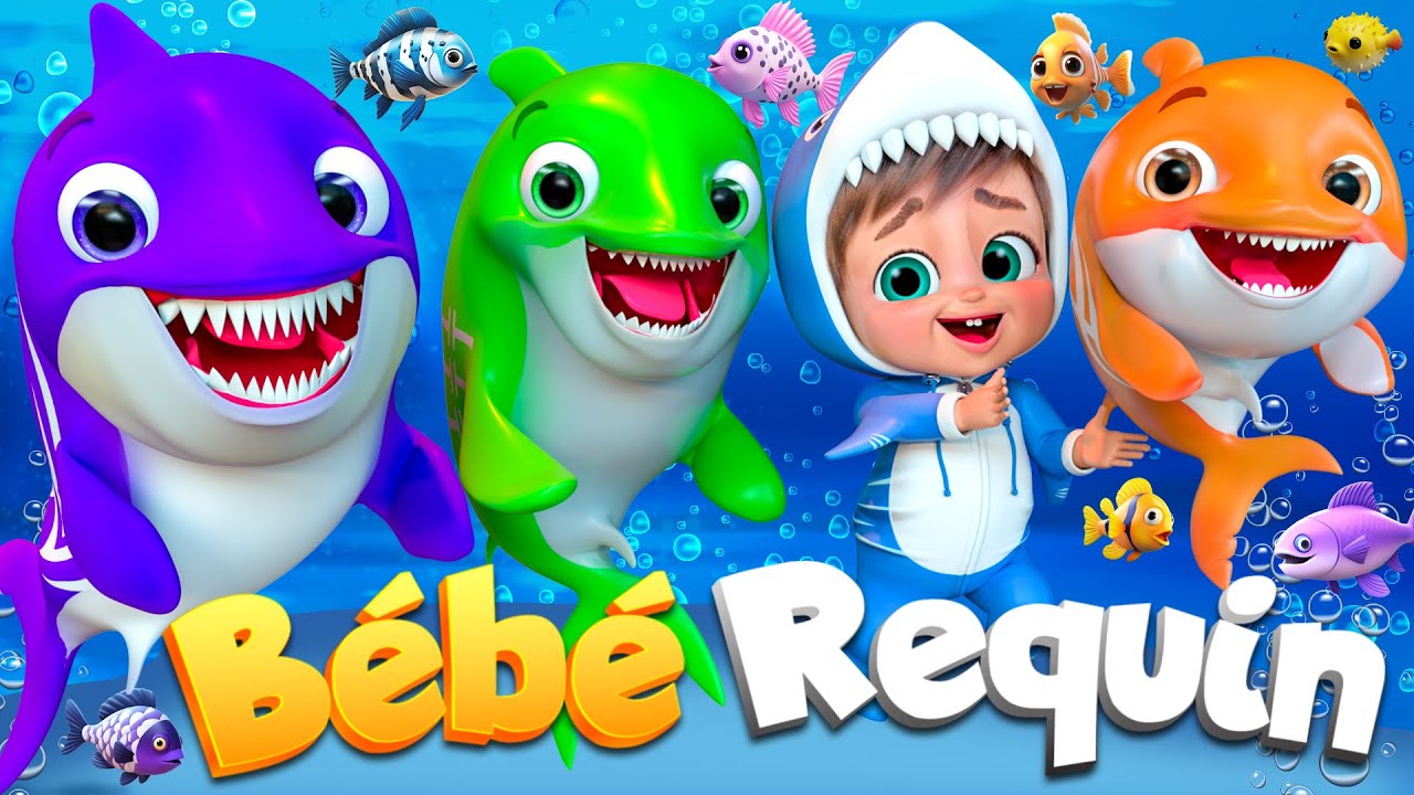 Bébé Requin et la Danse des Requins | Comptines Et Chansons | À Bébé ...