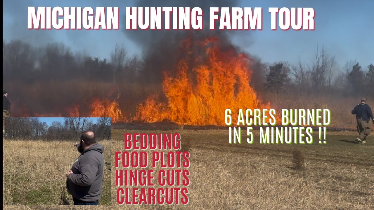 GREAT MICHIGAN HUNTING FARM TOUR by Northwoods Whitetails - YouTube