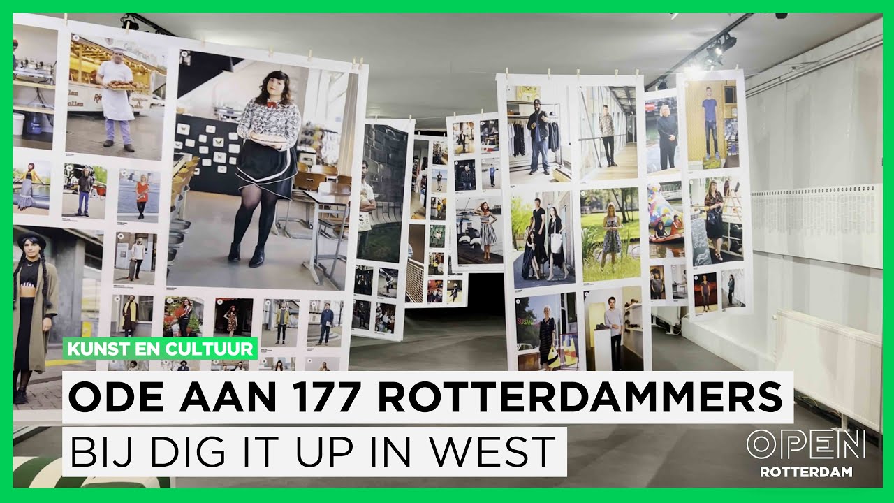 Ode aan 177 Rotterdammers in nieuwe expositie Allemaal uit Rotterdam ...